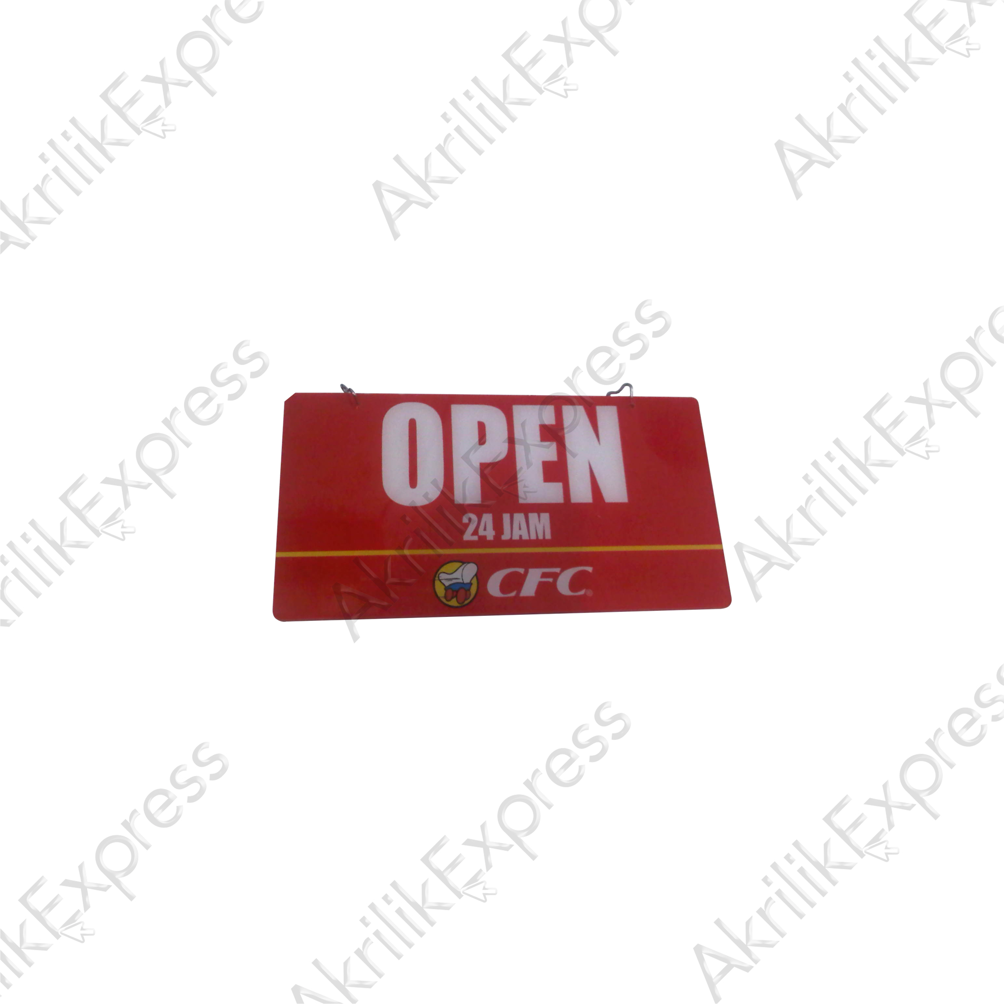 Akrilik Sign Gantung - Penanda Akrilik